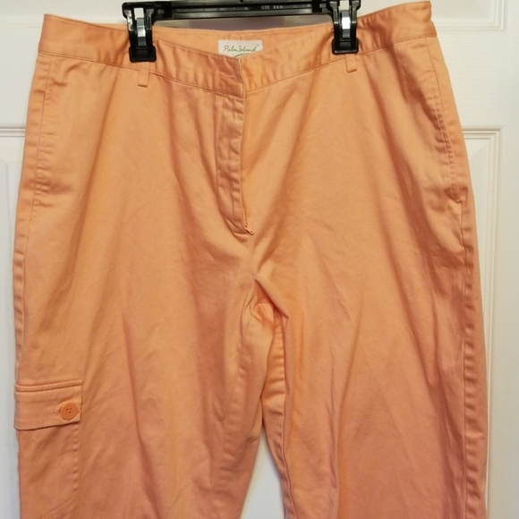 Pants & Jumpsuits | Palm Island Peach Color Capri | Poshmark